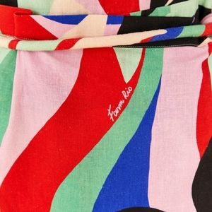 FARM Rio | Dresses | Nwt Farm Rio Colorful Monstera Mini Dress | Poshmark